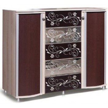 Comoda КМК Магия Stejar Shamoni Deschis/Castan - Solutia suprema de ...