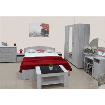 Promo Set Pat Ambianta Inter 1.6m Alb Samoa + Saltea ortopedica ...