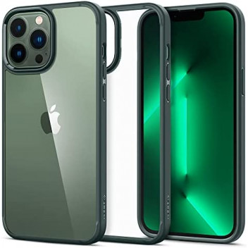 Matte shadow series protective case for iP13 Pro Max Green