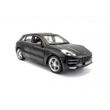 18-21077 Masina model PORSCHE MACAN (negru, 1:24)