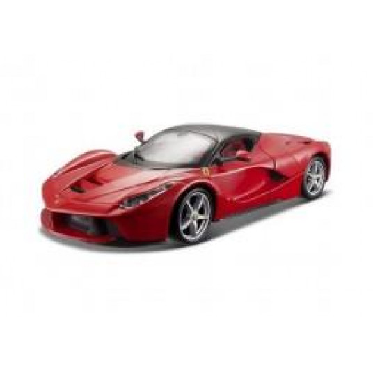 18-26001 Masina model FERRARI (rosu, alb, 1:24)