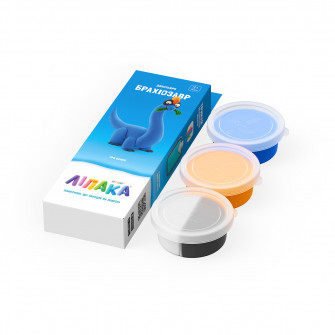 30074-UA01 Set cu pasta modelatoare care se usuca la aer Brahiozaur Lipaka