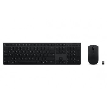 Lenovo Professional Wireless Rechargeable Keyboard and Mouse Combo ...