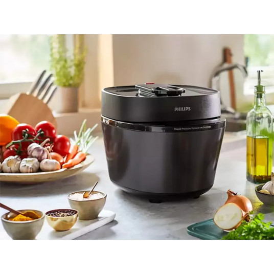 Aparat de gatit multifunctional PHILIPS HD2151/40, Negru.