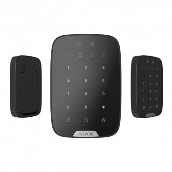 Ajax Wireless Security Touch Keypad KeyPad Plus, Black, encrypted ...