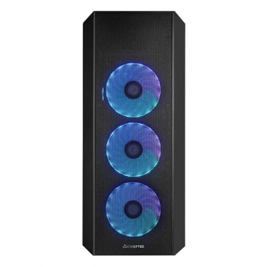 Carcasa PC Chieftec GL-04B-OP, Midi-Tower, ATX, Negru