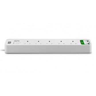 APC PM5U-RS Essential SurgeArrest 5 outlets with 5V, 2.4A 2 port USB ...